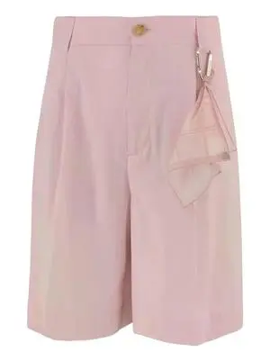 DARKPARK Belt-loops Shorts - Pink