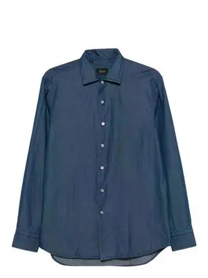Brioni Marcello Buttoned Shirt - Blue
