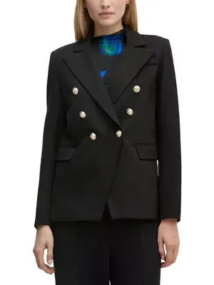 GAUDI Double-breasted Blazer - Black