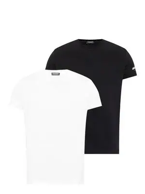 Dsquared2 Logo-detail T-shirt - Black