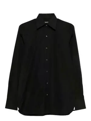 TOM FORD Buttoned Shirt - Black