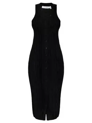 IRO PARIS Lyliane Ribbed Midi Dress - Black