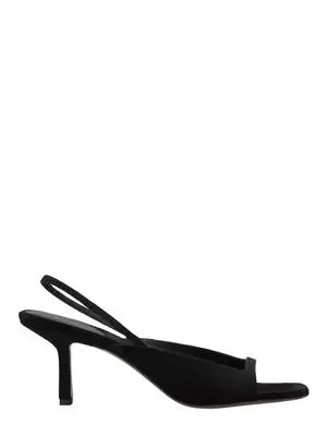 NEOUS Kamui Open-toe Pumps - Black