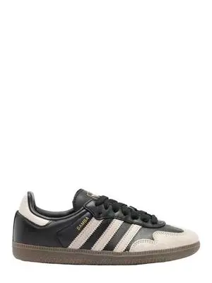 Adidas Samba Lace-up Sneakers - Black