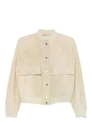 SALVATORE SANTORO Flap Pocket Button Jacket - Neutrals
