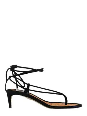 Dsquared2 Tie Ankle Strap Sandals - Black