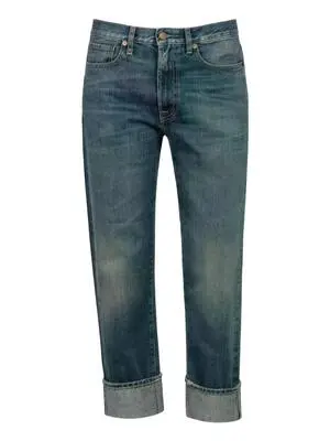 R13 Straight-leg Jeans - Blue