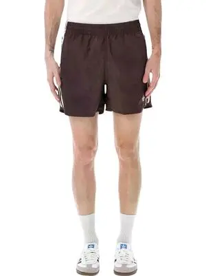 Adidas 3-stripes Shorts - Brown
