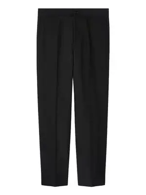 Gucci Twill Drawstring Trousers - Black
