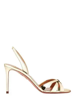 AQUAZZURA Tati Sandals - Gold