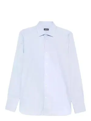 Zegna Long-sleeve Shirt - Blue