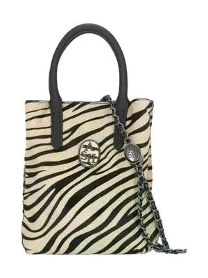 ASH Reggae Zebra-Pattern Tote Bag
