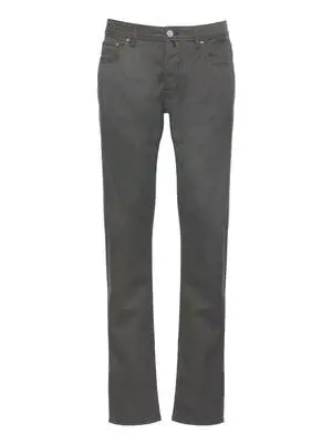 Jacob Cohen Logo-patch Trousers - Green