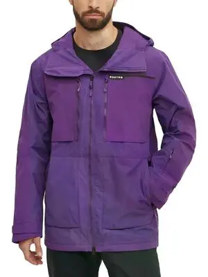 Burton Hooded Zip Skiwear - Purple