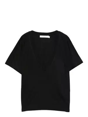 IRO PARIS V-neck T-shirt - Black