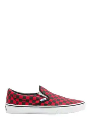 VANS X Valentino Checked Sneakers - Red