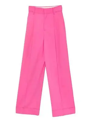 Alberta Ferretti Cuffed Trousers - Pink