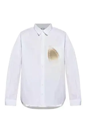 Vetements Pocket Detail Shirt - White