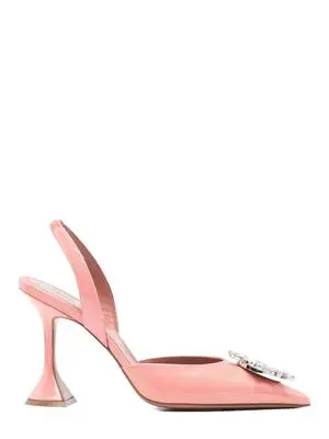 Amina Muaddi Begum Slingback Pumps - Pink