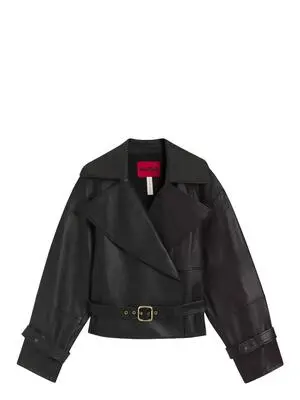 Hugo Belted Jacket - Black