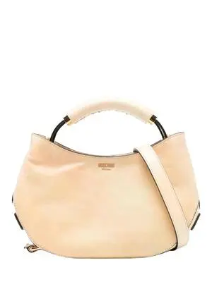 Moschino Logo-detail Tote - Neutrals