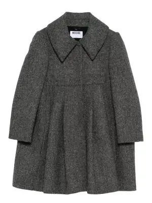 Moschino Flared Coat - Grey