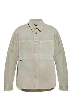 HAIKURE Arno Patch Pocket Shirt - Neutrals