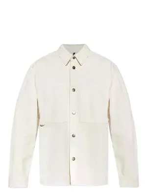 HAIKURE Arno Patch Pocket Shirt - Neutrals