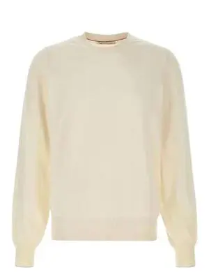 Brunello Cucinelli Cotton Crew Neck Sweater - Neutrals