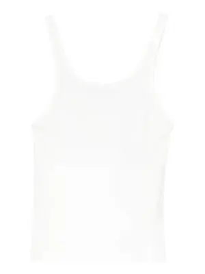 ELEH Square Neck Tank Top - White