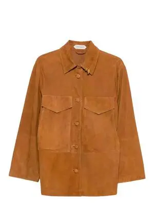 Alberta Ferretti Flap-pocket Button-up Shirt - Brown