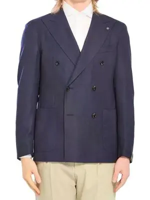 Tagliatore Double-breasted Jacket - Blue