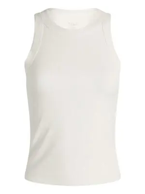 TALA 365 Sculpting Lounge Racer Tank - Coconut Milk