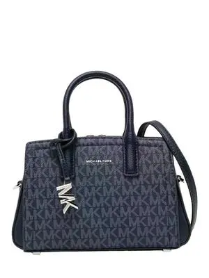 Michael Kors Logo Pattern Tote - Blue