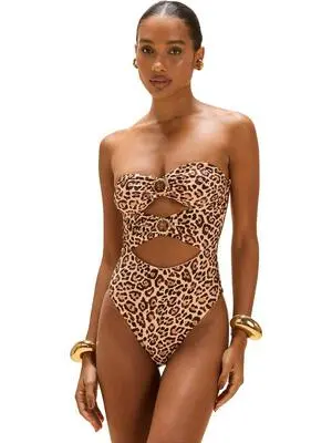 PatBO Panthera Bodysuit - Brown