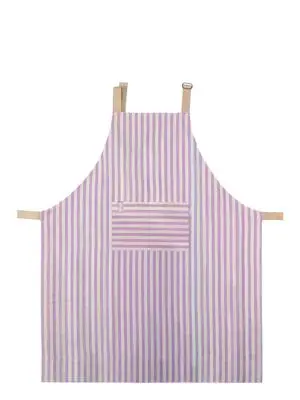PIP STUDIO Striped Apron - Purple