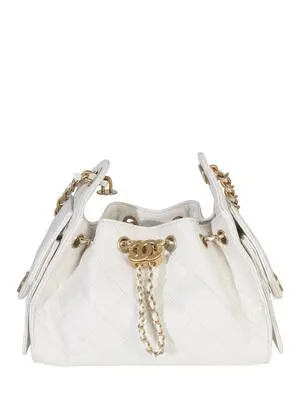 CHANEL Quilted Caviar Mini 25 Hobo