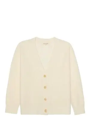 ELLSWORTH + IVEY Lilah V-Neck Knit Cardigan Neutral