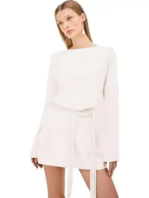 Alexis Angelie Mini Dress - Neutral