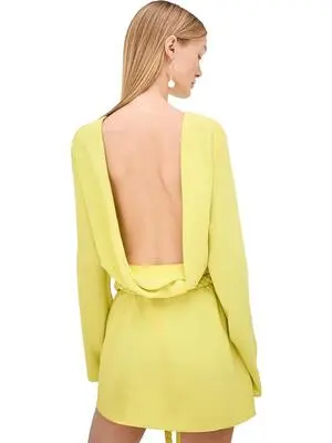Alexis Angelie Mini Dress - Yellow