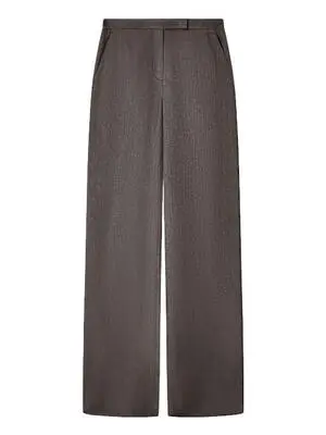 Emporio Armani Icon Armure Jacquard Trousers - Brown