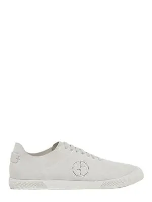 Giorgio Armani Suede Sneakers Natural