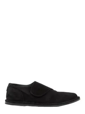 Giorgio Armani Suede Monkstraps - Black