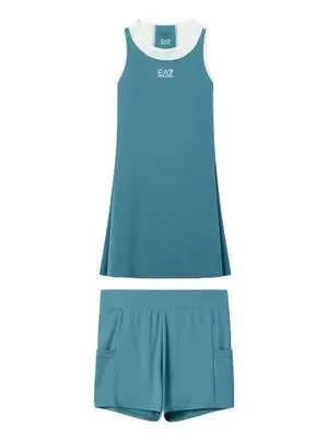EA7 Tennis Pro Dress - Green