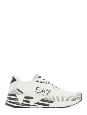 EA7 Crusher Distance Knit 2.0 Sneakers - White