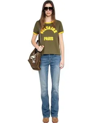 Zadig&Voltaire Alys T-shirt - Green