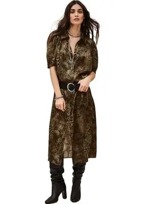 BA&SH Corma Shirt Dress