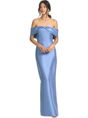 SACHIN & BABI Michelle Off-The-Shoulder Gown
