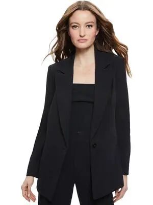 Alice + Olivia Denny Boyfriend Blazer - Black