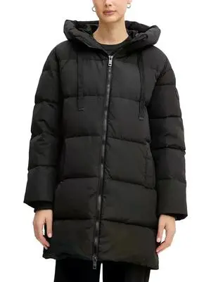 MOS MOSH Padded Coat With Hood - Black